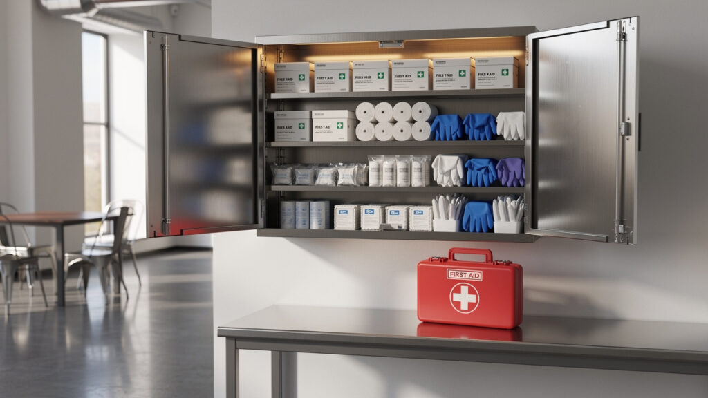 How to Compare First Aid Cabinet Vs Kit For Work